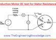 What is the No Load Test of Induction Motor - The Engineering Knowledge