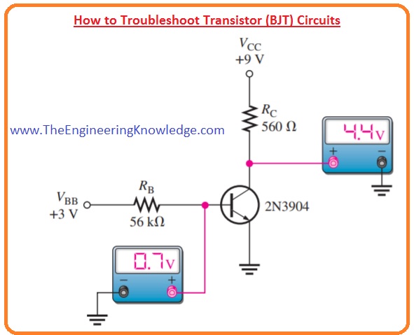 How to Troubleshoot Transistor (BJT) Circuits - The Engineering Knowledge