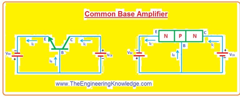 Common Base Amplifier Circuit Configuration - The Engineering Knowledge