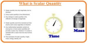 Difference Between Scalar and Vector Quantity - The Engineering Knowledge