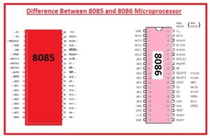 Difference Between 8085 and 8086 Microprocessor - The Engineering Knowledge