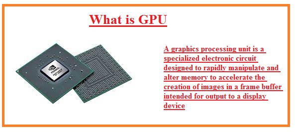 Difference Between CPU and GPU - The Engineering Knowledge