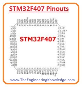 Introduction to STM32F407, Features, Pinpout, Working, & Uses - The ...