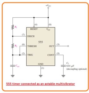 555 Timer as Oscillator - The Engineering Knowledge