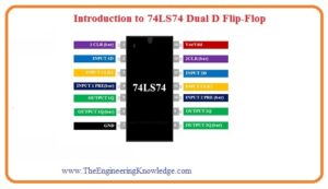 Introduction to 74LS74 Dual D Flip-Flop Pinout, Features and working ...