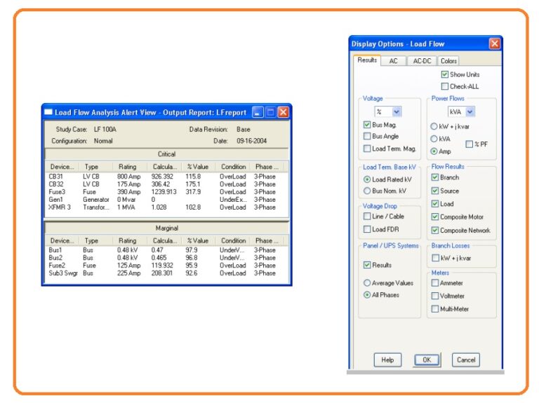 Running a Load Flow Analysis ETAP - The Engineering Knowledge