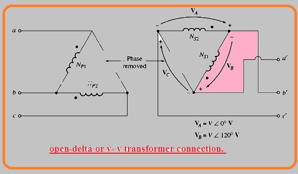 Three-Phase Transformation using two Transformers - The Engineering ...