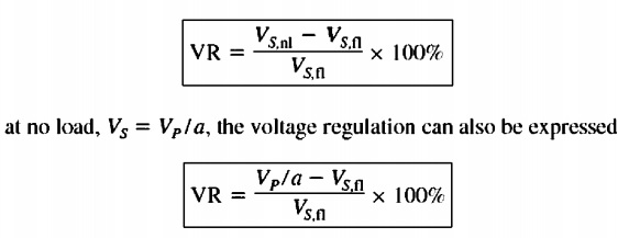 Transformer Voltage Regulation and Efficiency - The Engineering Knowledge