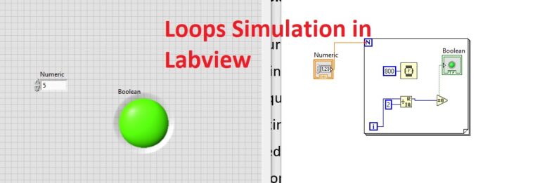 Loops Simulation in Labview - The Engineering Knowledge
