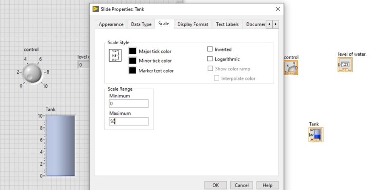 Water Level Detector LabVIEW Simulation - The Engineering Knowledge