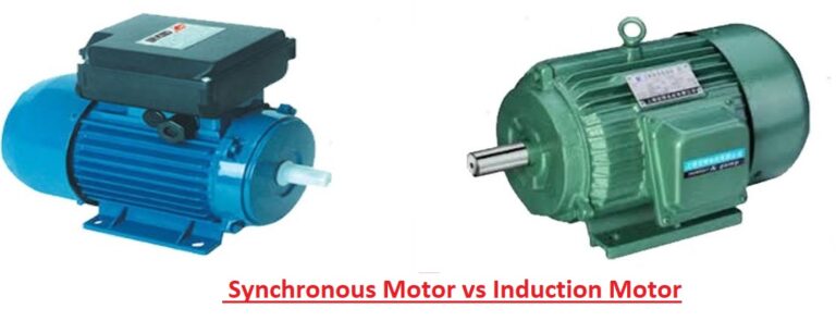 Difference between Synchronous Motor and Induction Motor - The Engineering Knowledge
