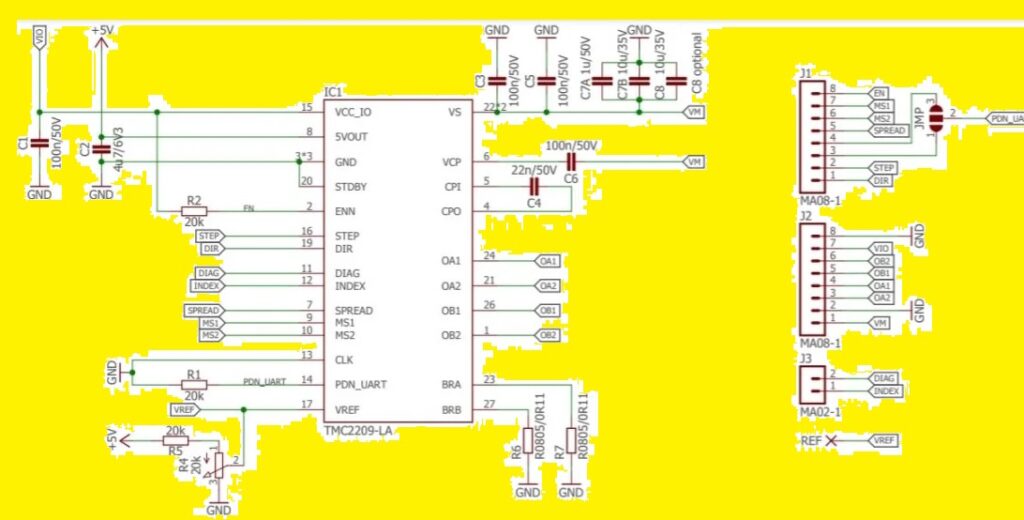 How to Wire TMC2209 Stepper Motor Driver To Control Four Stepper Motors ...
