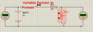 How To Use Variable Resistor in Proteus - The Engineering Knowledge