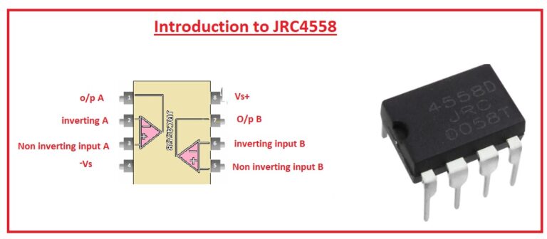 Introduction to JRC4558, Features, Pins & Applications - The ...