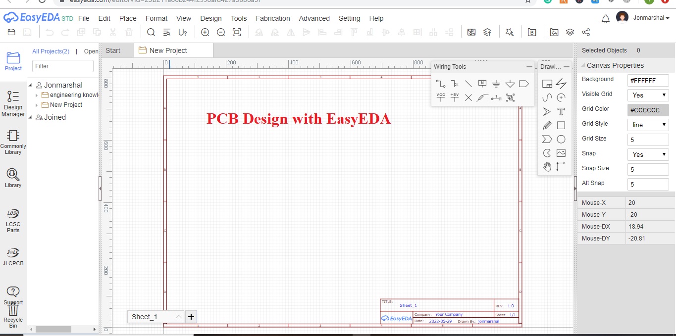 How to Make PCB Design with EasyEDA - The Engineering Knowledge