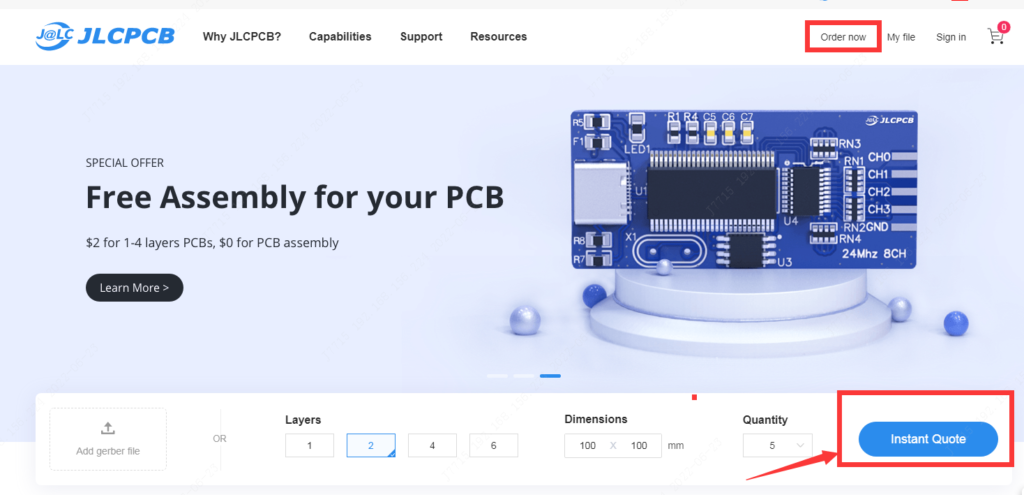 HOW TO PLACE FIRST ORDER ON JLCPCB - The Engineering Knowledge