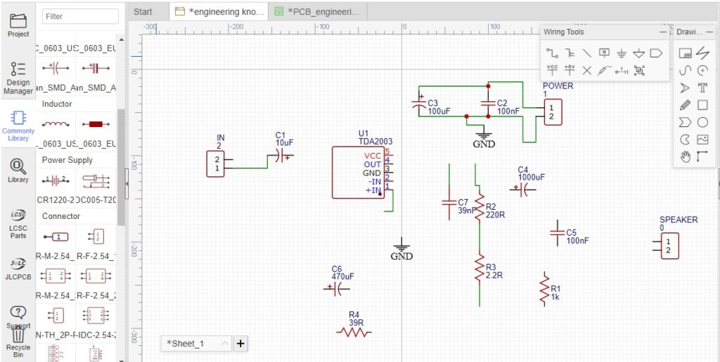 How to Make PCB Design with EasyEDA - The Engineering Knowledge
