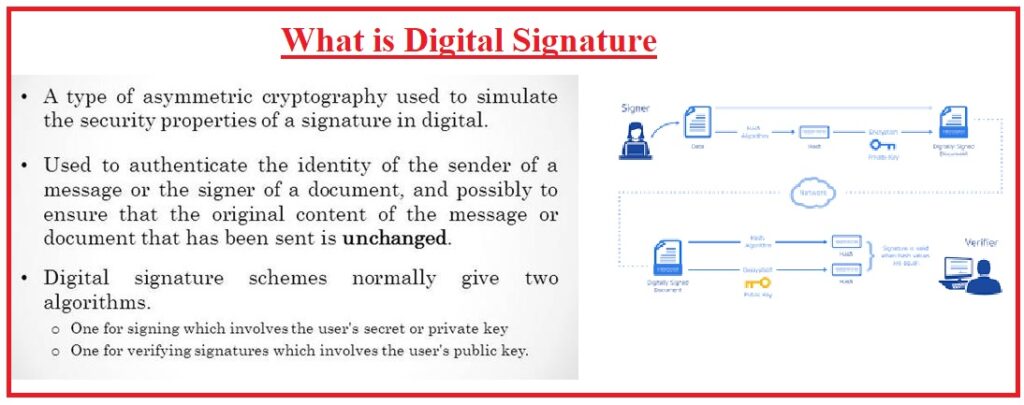 Difference Between Electronic and Digital Signature - The Engineering ...