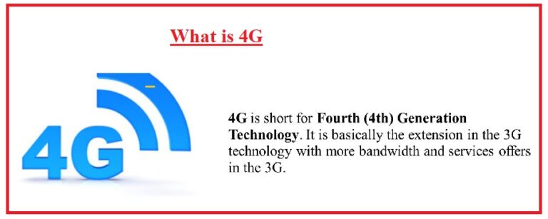 Difference Between 4G And LTE - The Engineering Knowledge