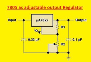 Introduction to 7805 Voltage Regulator, Pinout, Working, Applications - The Engineering Knowledge
