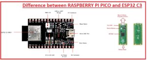 Difference between RASPBERRY PI PICO and ESP32 C3 - The Engineering Knowledge