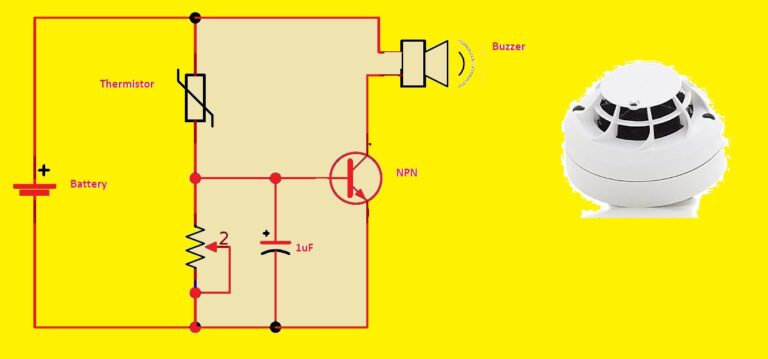 Basic Heat Sensor Circuit and Working - The Engineering Knowledge