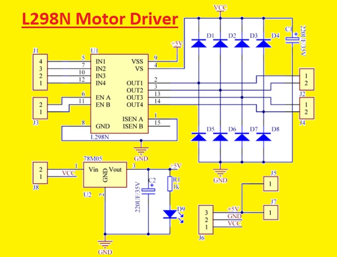 Introduction to L298N Motor Driver - The Engineering Knowledge