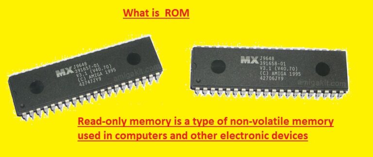 Difference between ROM and PROM - The Engineering Knowledge