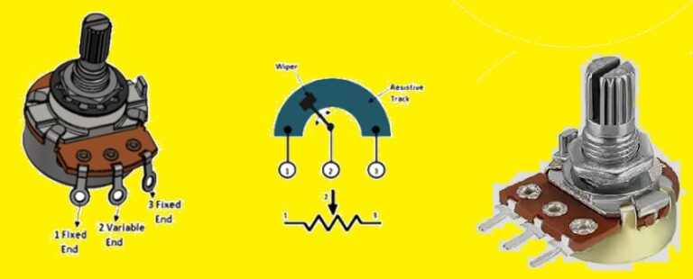 What is a Potentiometer? - Types, Uses, Working Principle & Applications