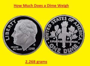 How Much does a Dime Weigh? - The Engineering Knowledge