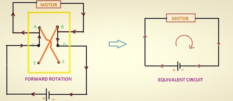 What is Double Pole Double Throw (DPDT) Switch Working