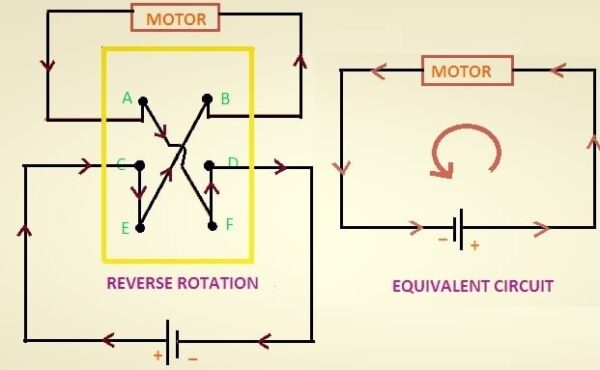 What is Double Pole Double Throw (DPDT) Switch Working