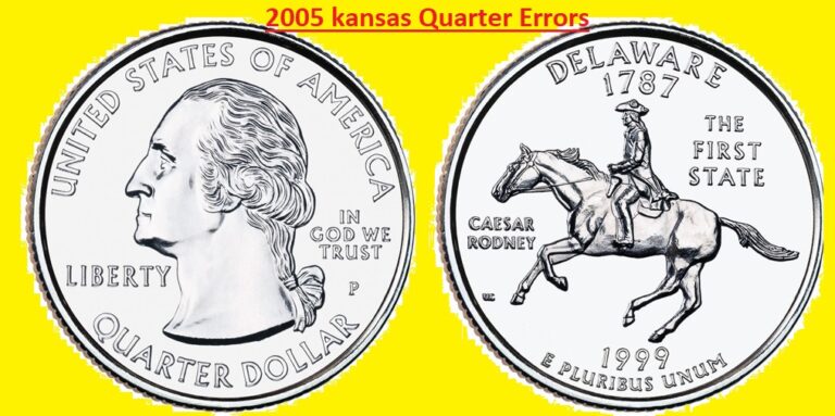 2005 kansas Quarter Errors To Look For! Error and Without Errors Value