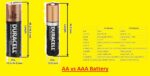 Key Knowledge of AAA Battery Voltage, Capacity, Size & Dimensions - The ...