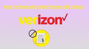 How To View And Check Verizon Call History/log: Explained
