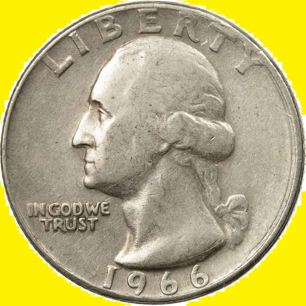 1966 Quarter No Mint Mark (Value, Price Chart, Error List, History ...