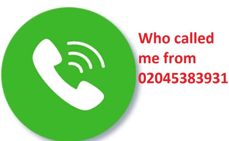 Who called me from 02045383931 - The Engineering Knowledge