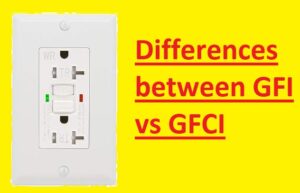 Difference between a GFCI Receptacle & GFI Outlet? - The Engineering ...