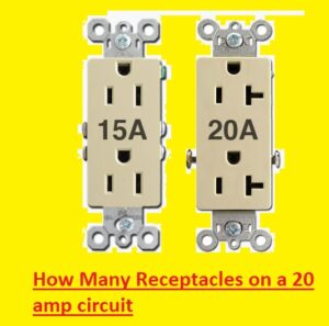 How Many Receptacles on a 20 amp circuit - The Engineering Knowledge