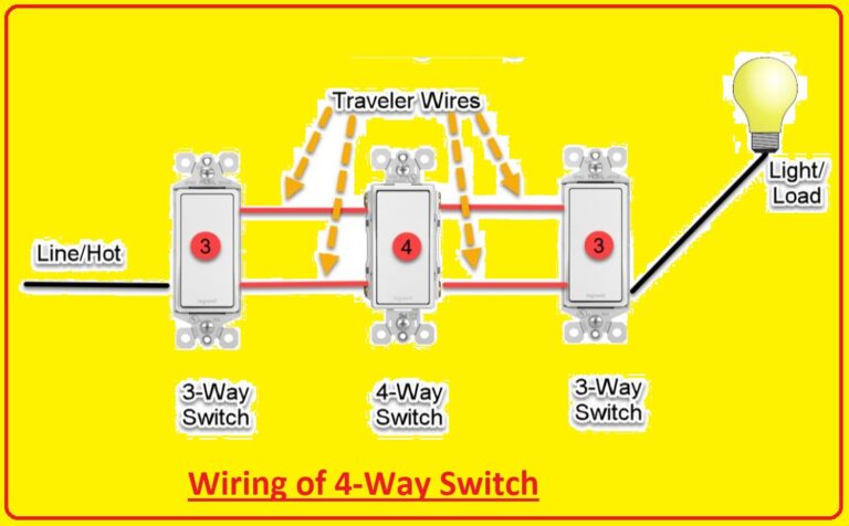 4-Way Toggle Switches, Wiring Working, Types, Features, - The ...