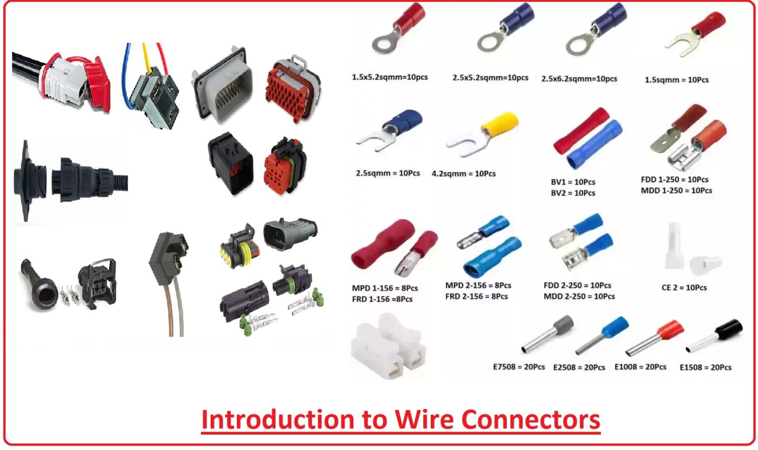Introduction to Wire Connectors, Types, Features, & Applications - The ...