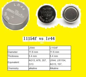 L1154F Battery Equivalent, Features, Dimensions & Application - The ...