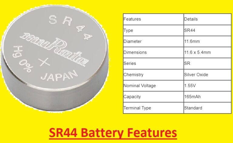 SR44 Battery Equivalent: Dimensions, Features and Applications - The ...