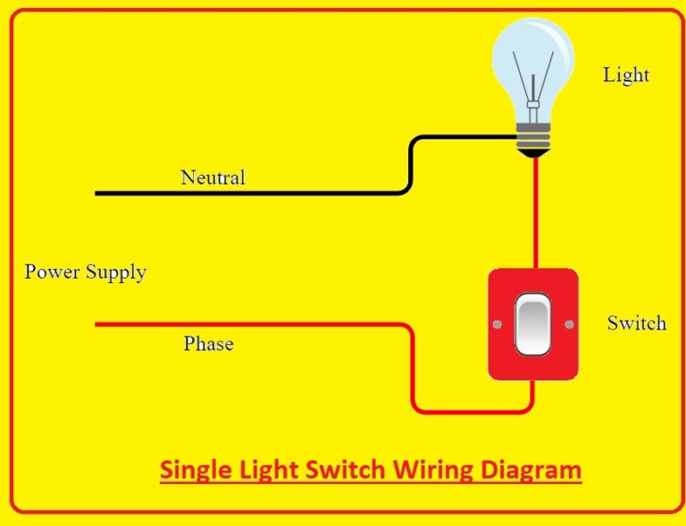Light Switch Wiring Diagram: A Detailed Tutorial - The Engineering ...