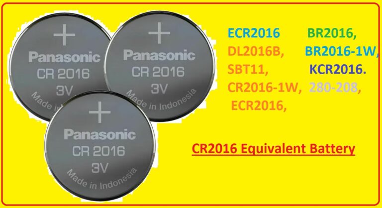 CR2016 Battery - The Engineering Knowledge