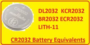 CR2032 battery equivalent: Features, Types, DImensions - The ...