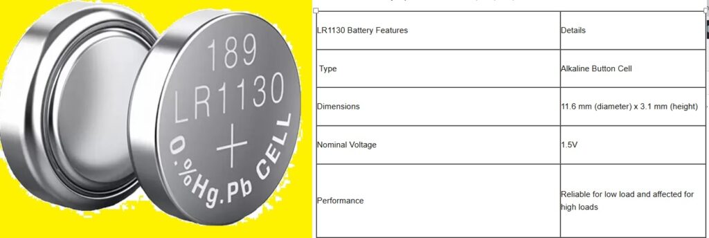 lr1130 Battery Equivalent, Features, Dimensions & applications - The ...