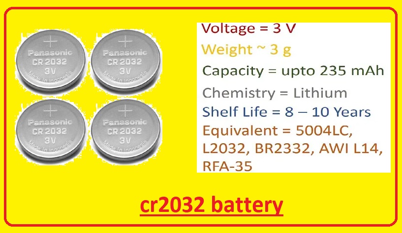 CR2032 battery equivalent: Features, Types, DImensions - The ...
