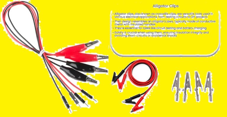 What are Alligator Clips in Battery Testing - The Engineering Knowledge