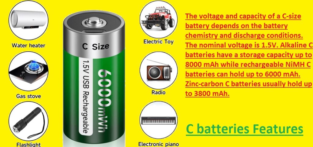 C Battery Features, Types, Uses, & Chemistry - The Engineering Knowledge